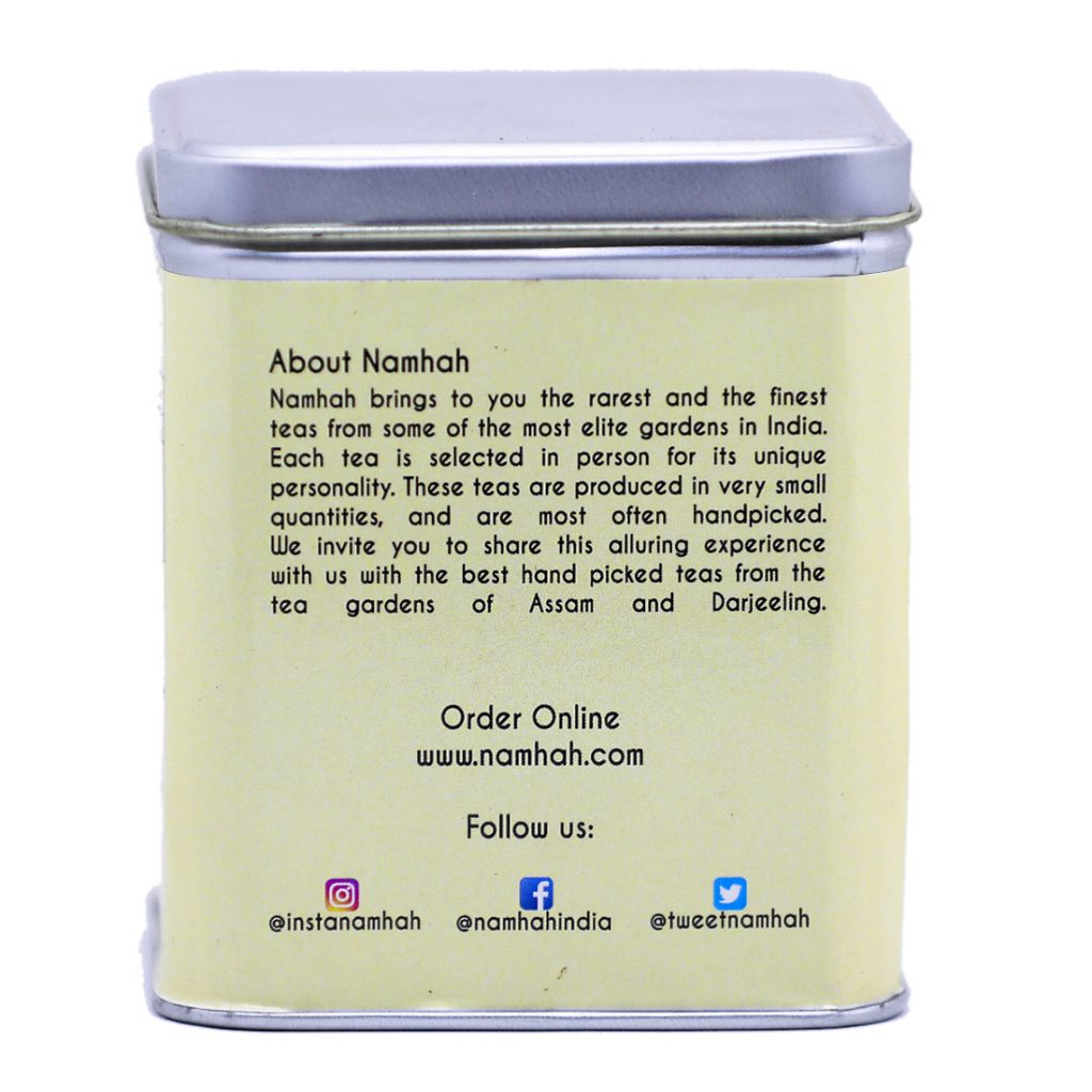 White Tea Tin Box (50gms) – Namhah